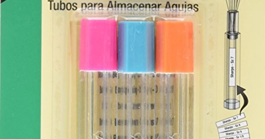 Brenda's Needlepoint Studio: Needle Storage Tubes - 7/23/17