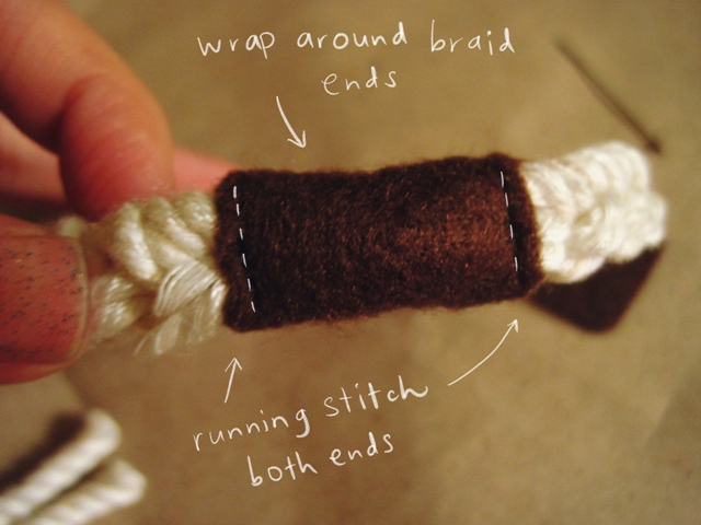 A slippery maiden: rope braid bracelet! // mini DIY