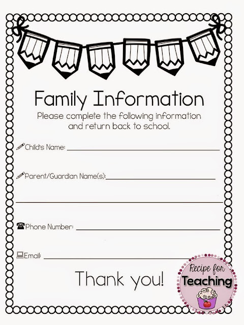 Family Communication - Recipe for Teaching