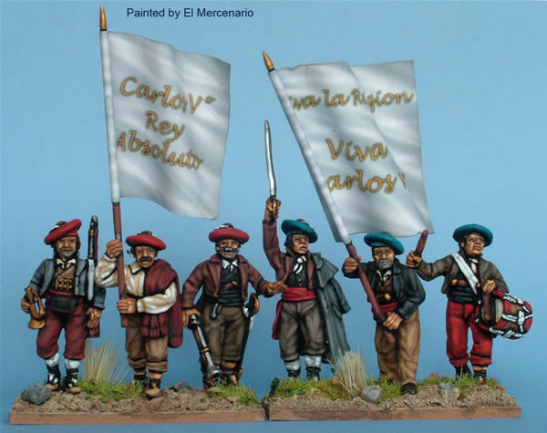 The Napoleonic Wargamer: Perry Napoleonic Catalan Somatenes/Spanish ...