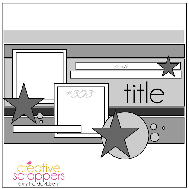 Creative Scrappers: CS Sketch 303 | February Reveal