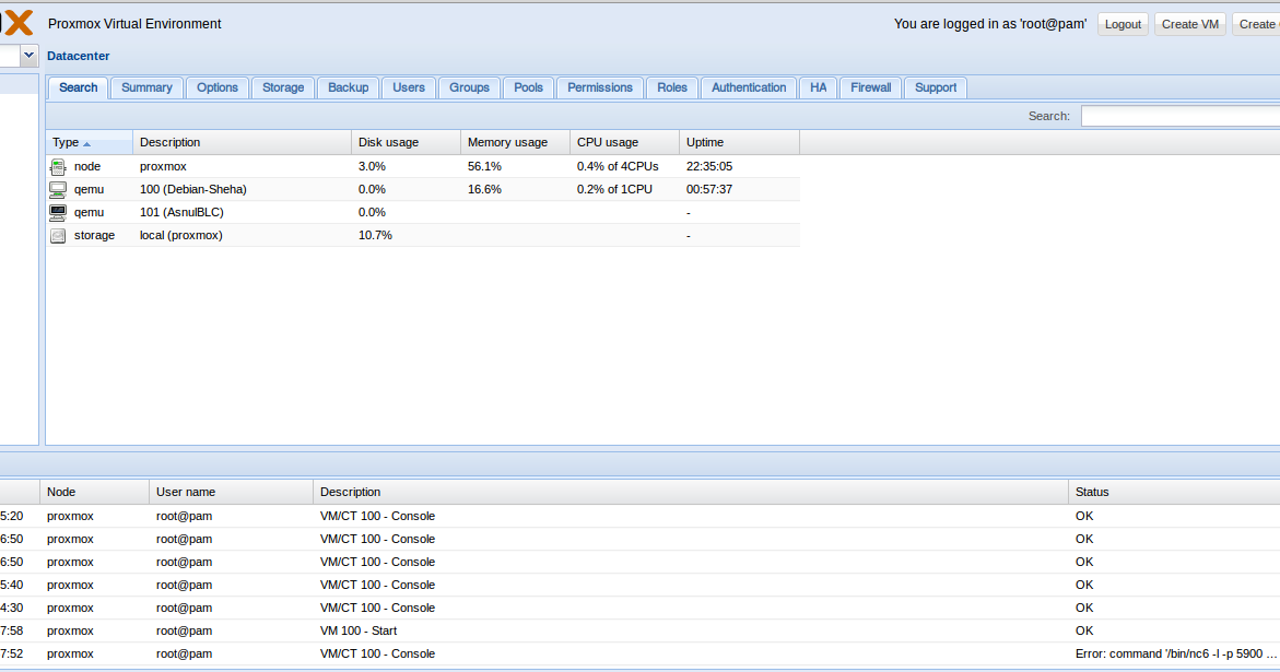 Membuat VM (virtual machine) di PROXMOX ~ Mustofa Robi