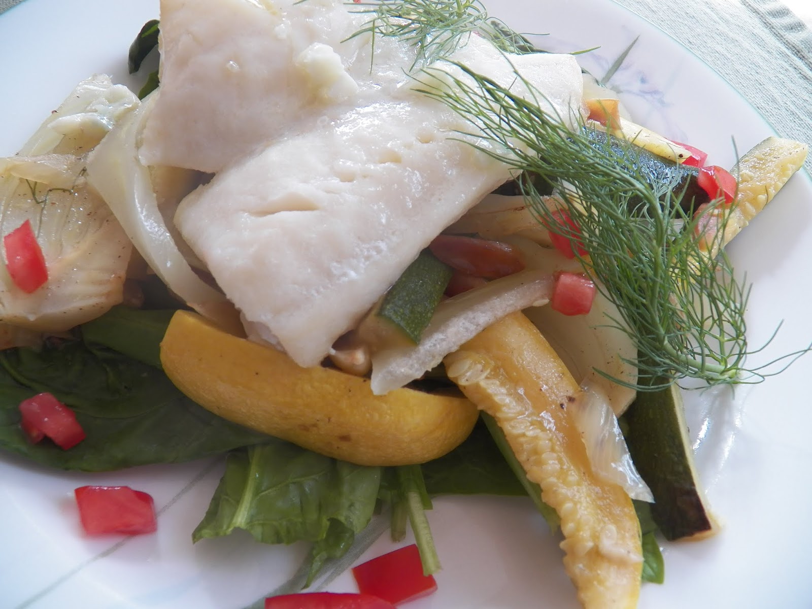 Danish Fish Salad for #FishFridayFoodies - Sid's Sea Palm Cooking
