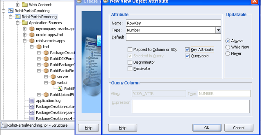 Oracle Application's Blog: Part2 Partial Rendering in OAF Page(Conditional Displaying Item On ...