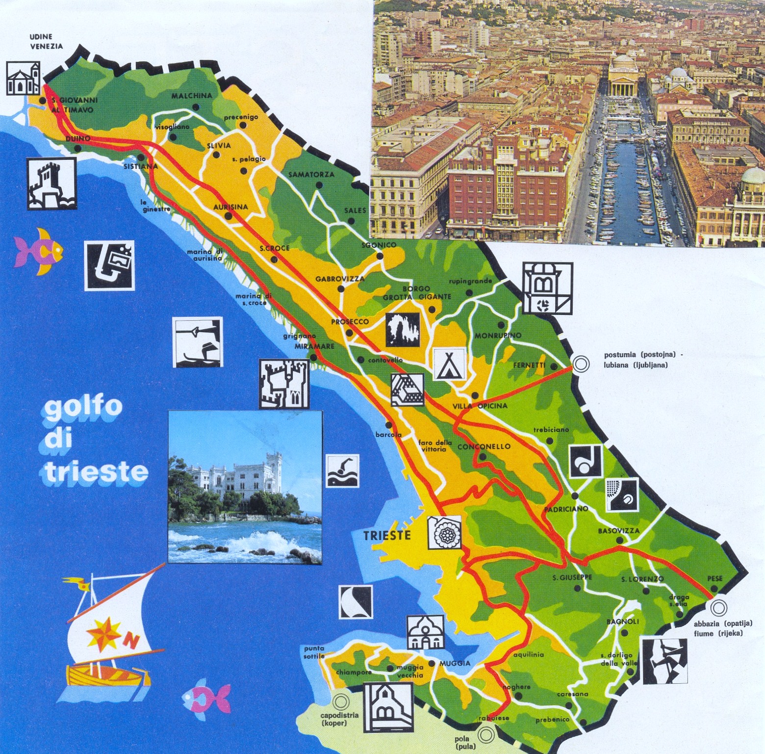 TRIESTE IN BICI: Trieste una grande città multifunzionale