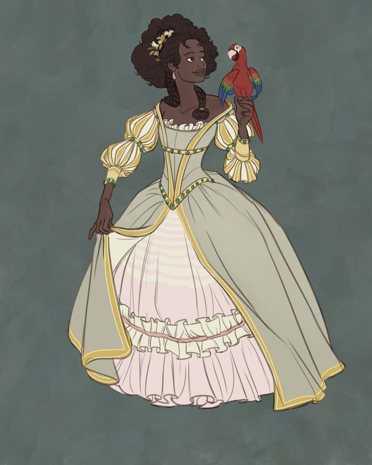 Art Kimistry: Character Design Challenge - Baroque Aristocracy