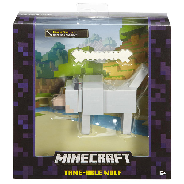 Minecraft Wolf Series 1 Figure | Minecraft Merch