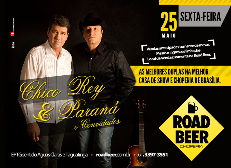 Vem Viver Brasília: Chico Rey & Paraná