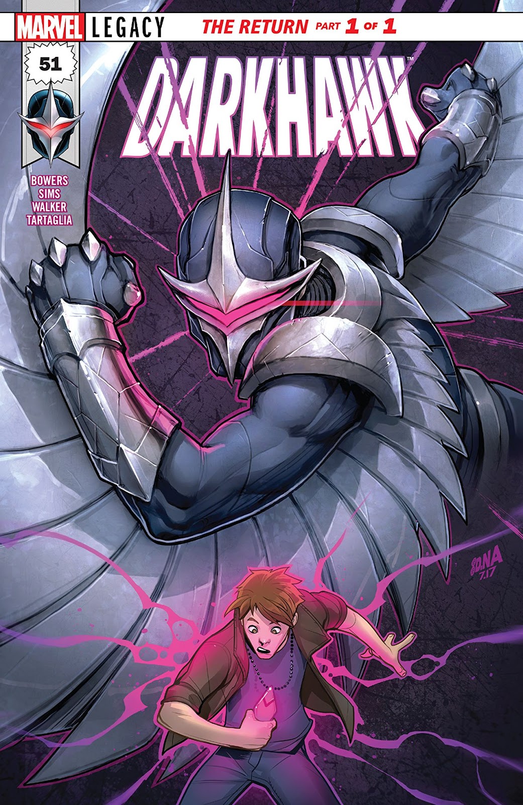 Weird Science DC Comics: Darkhawk #51 Review - Marvel Monday