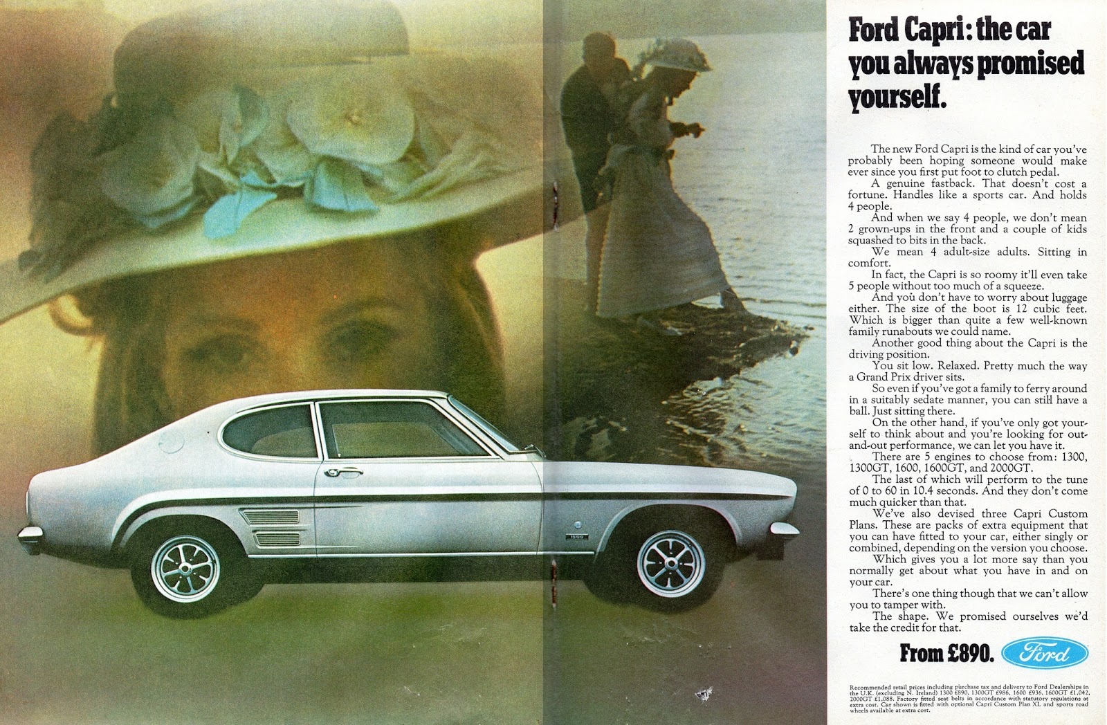 "The Car You Always Promised Yourself" – 19 Fascinating Ford Capri Ads ...
