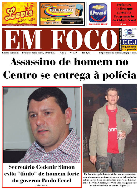 JORNAL EM FOCO