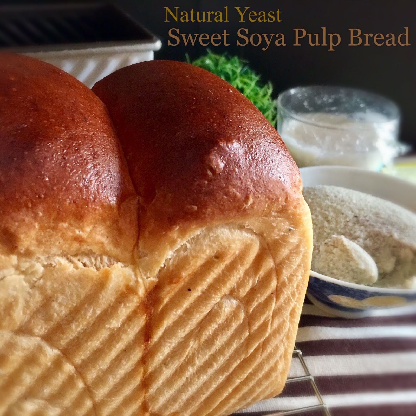 My Mind Patch: Natural Yeast Sweet Soya Pulp Bread 天然酵母豆渣甜吐司