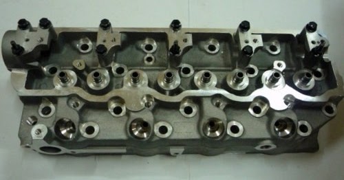 ServisOto: Fungsi Cylinder head (Kepala Silinder) dan Bagian-Bagiannya