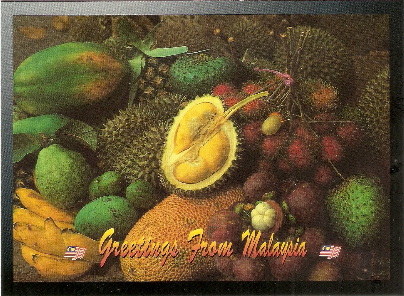 Postcard A La Carte 2: Malaysia and Southeast Asia - Local Fruits