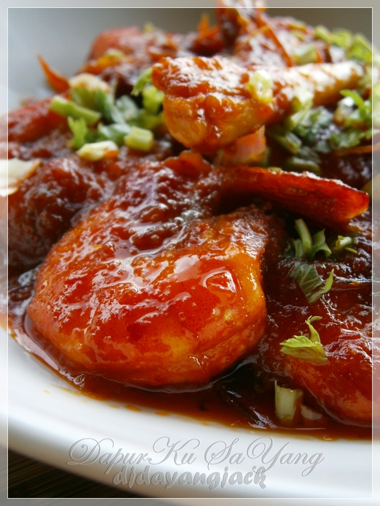 DapurKu SaYang: Udang Merah Madu Kasturi