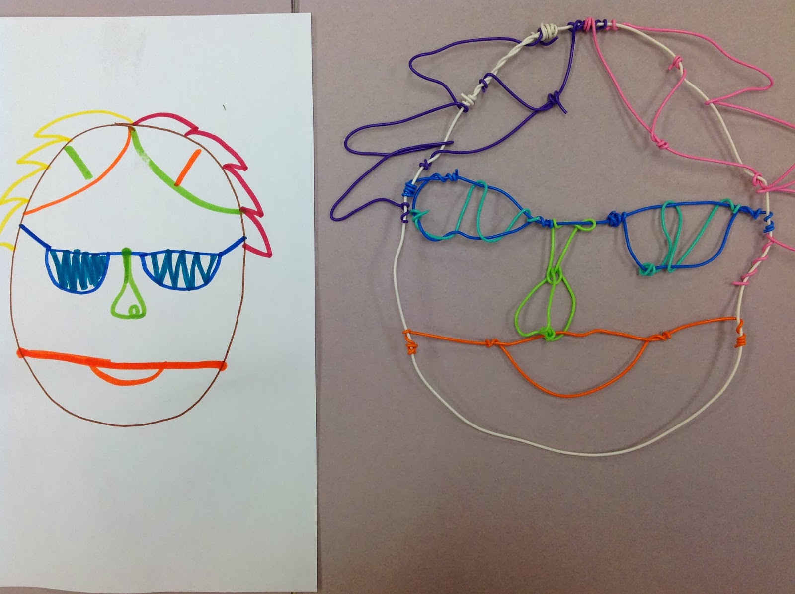Miss Arty Pants: Wire Masks