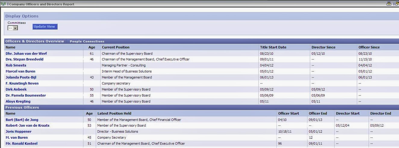 Databaser: on financial databases: Thomson One try out