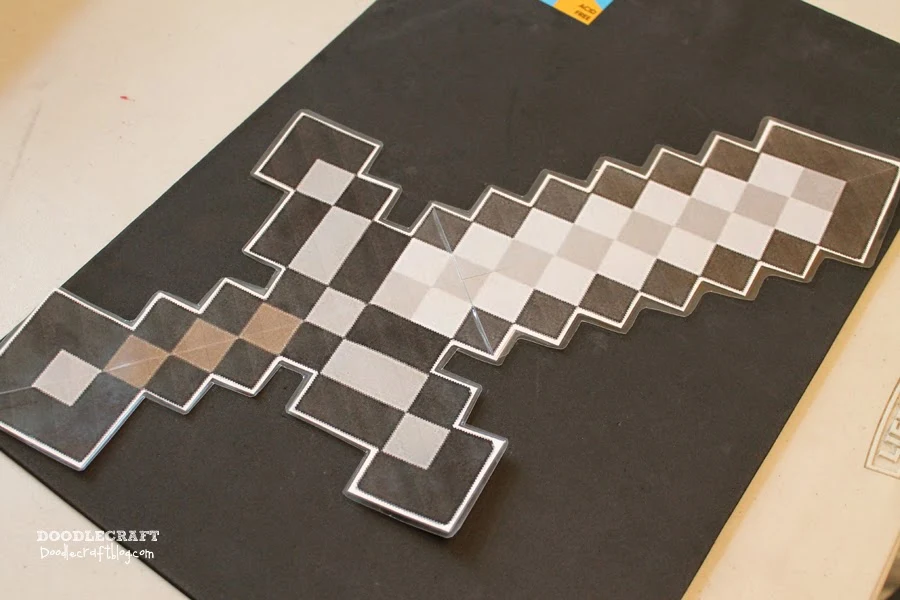 Foam Minecraft Sword DIY