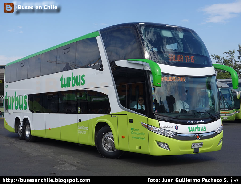 Buses en Chile | Juan Guillermo Pacheco S.: Tur Bus | N° 2625.-