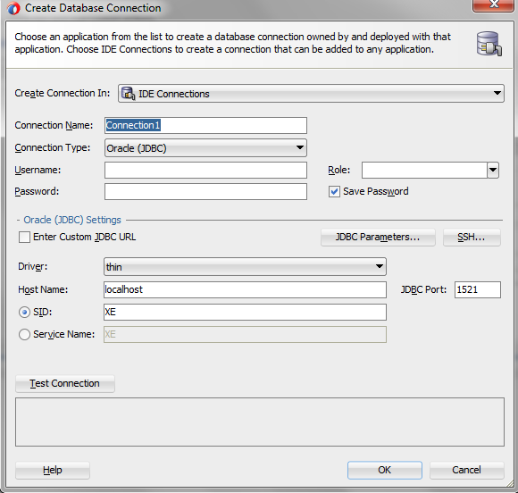 Rohan Walia S Tech Blog Create Oracle Cloud Database Connection In Jdeveloper 12 2 1