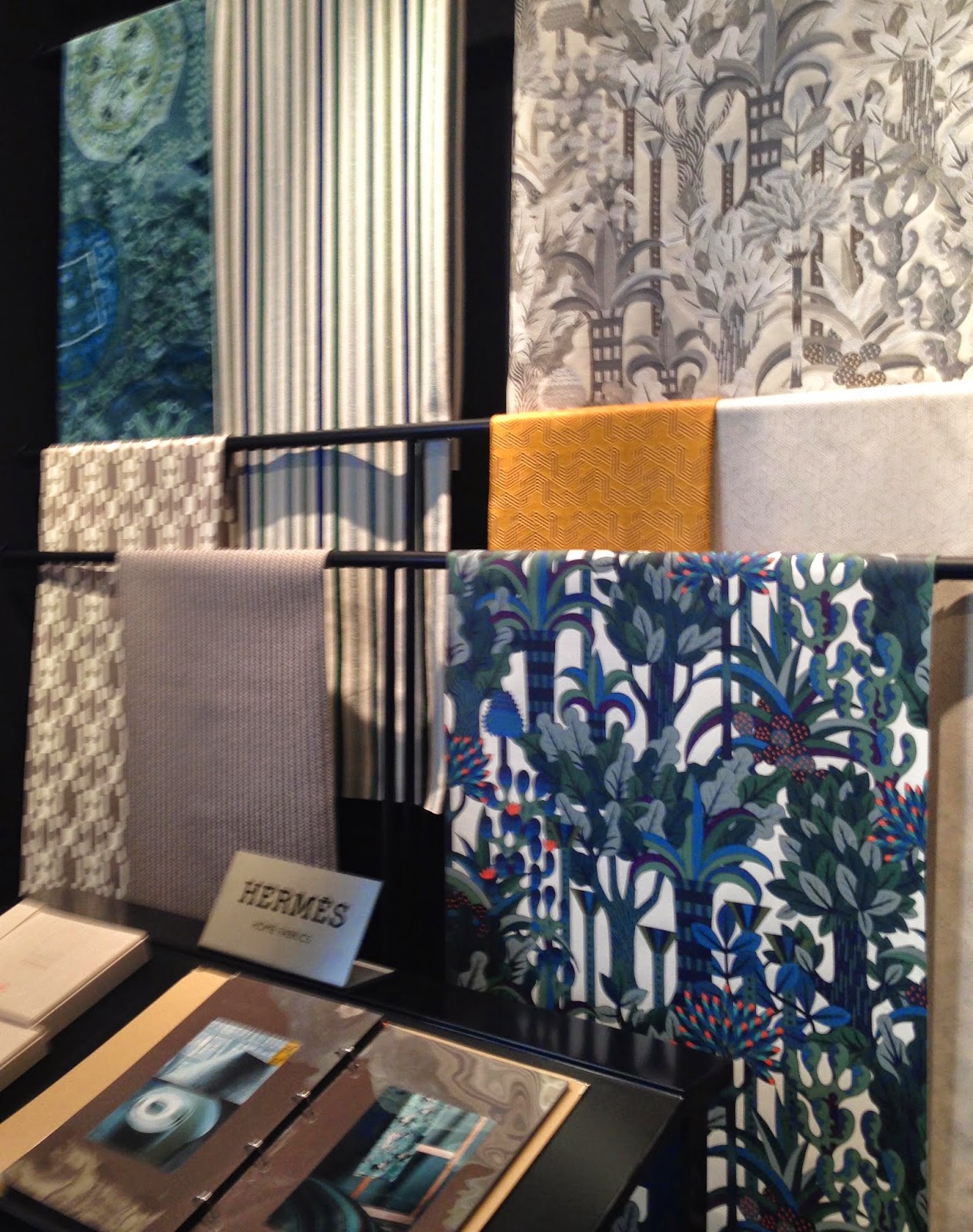 design super stuff: Hermes Home Fabrics