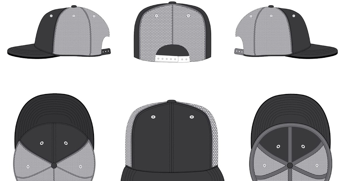 TEMPLATE TOPI TRUCKER GRATIS - KUMPULAN GAMBAR VECTOR CDR UNTUK SABLON ...