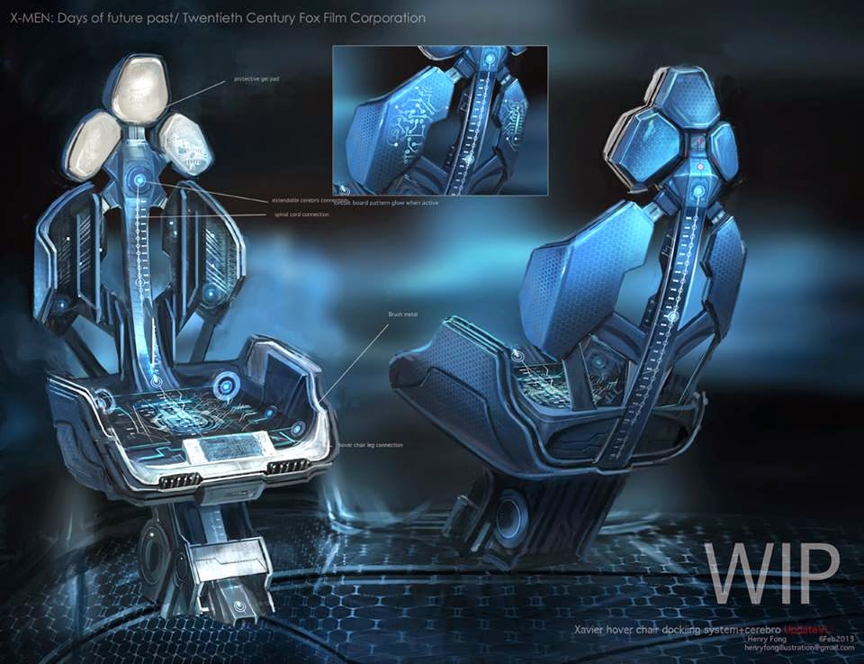 Awesome Future X-Jet and Xavier X-MEN: DAYS OF FUTURE Concept Art by ...
