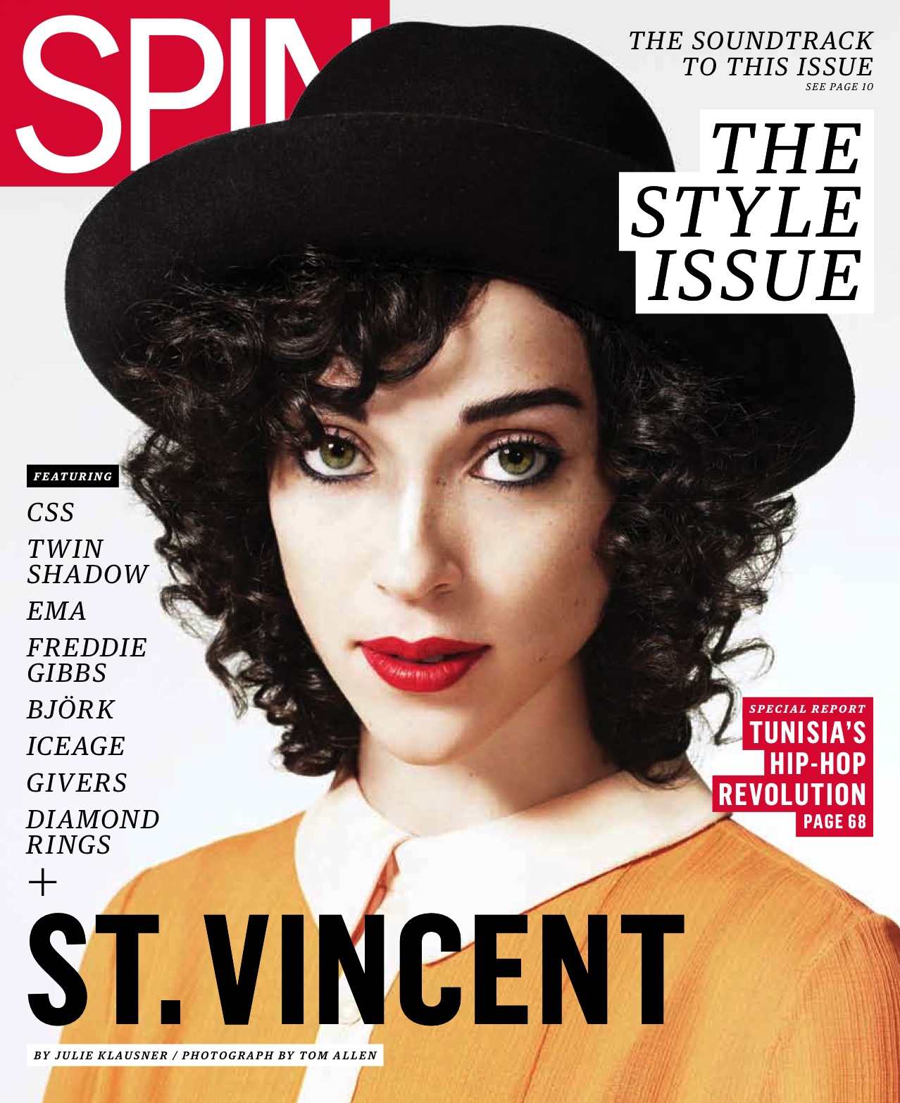 Better Times !: St. Vincent X SPIN magazine