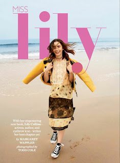 Dreaming of Dior: "Miss Lily" Lily Collins for InStyle US March 2017