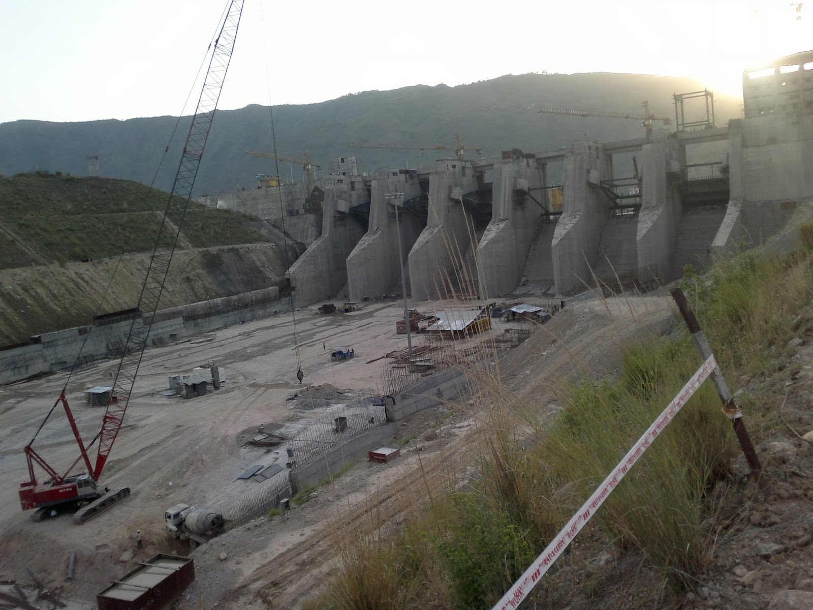 Haseen Safar: Kol Dam View during Construction