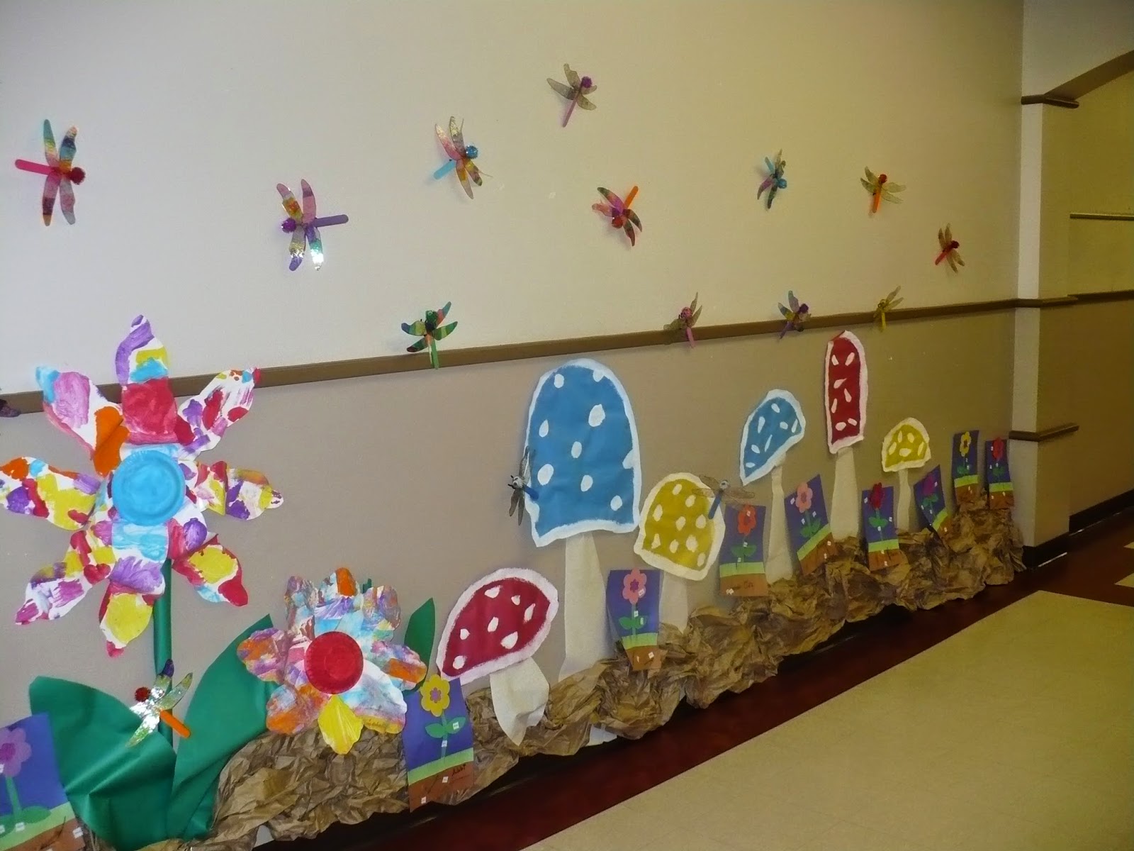 C+C Preschool Factory: Hallway Displays Part 3: Enchanted Fairy Garden