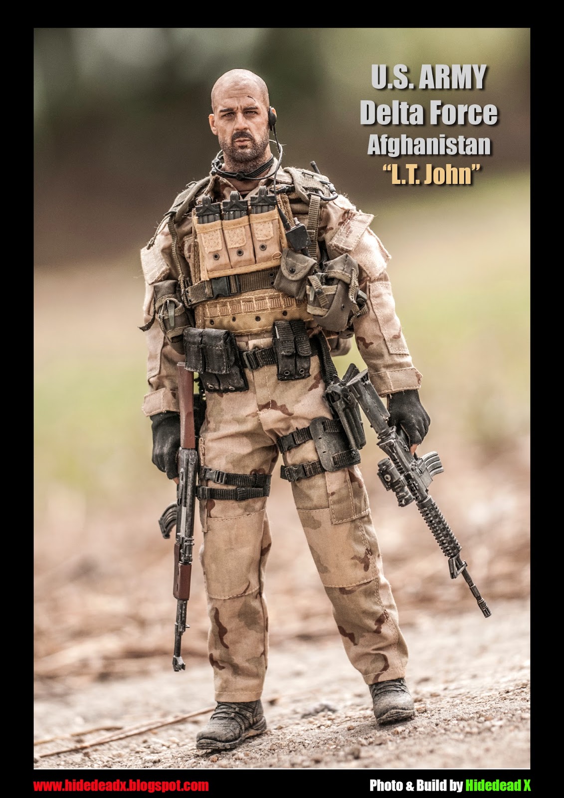 My 1/6 12" Action Figure: U.S. Army Delta force in Afghanistan "L.T. John"