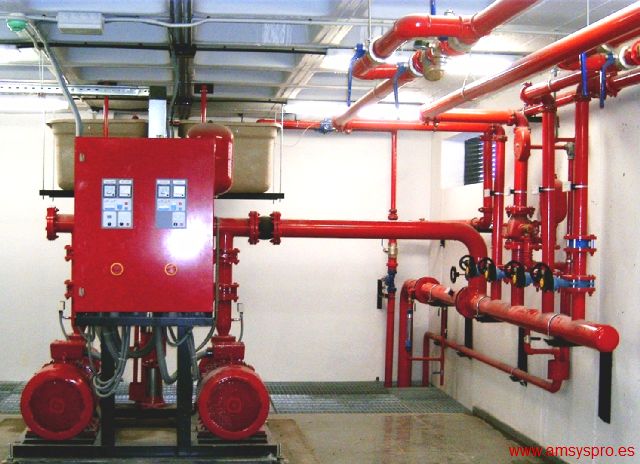 operaciones auxiliares de salva: SISTEMA ANTIINCENDIOS