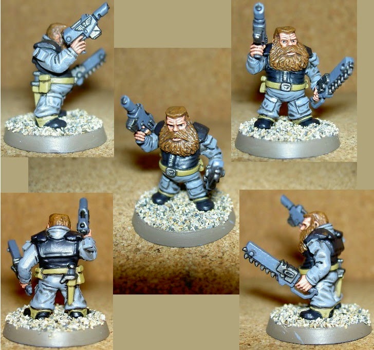 Some more Space Dwarf conversions.