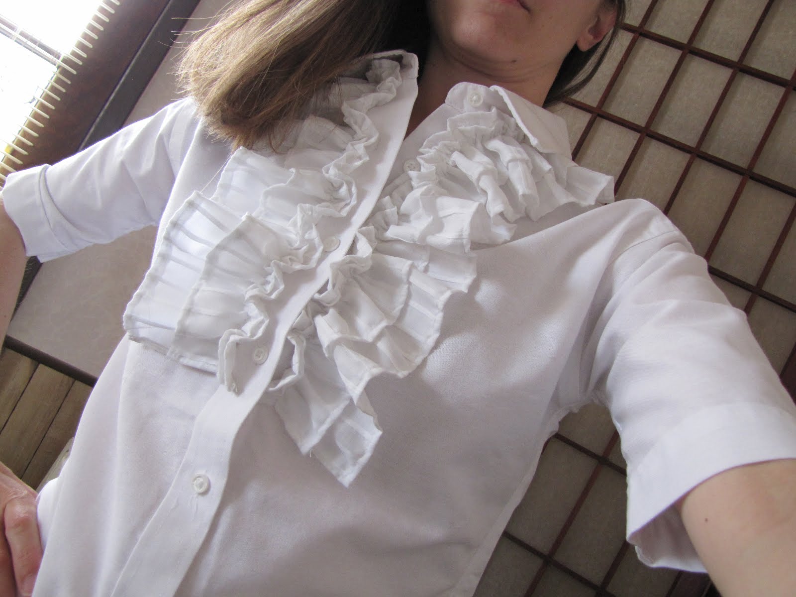 When I Get it all Together: Ruffled Shirt
