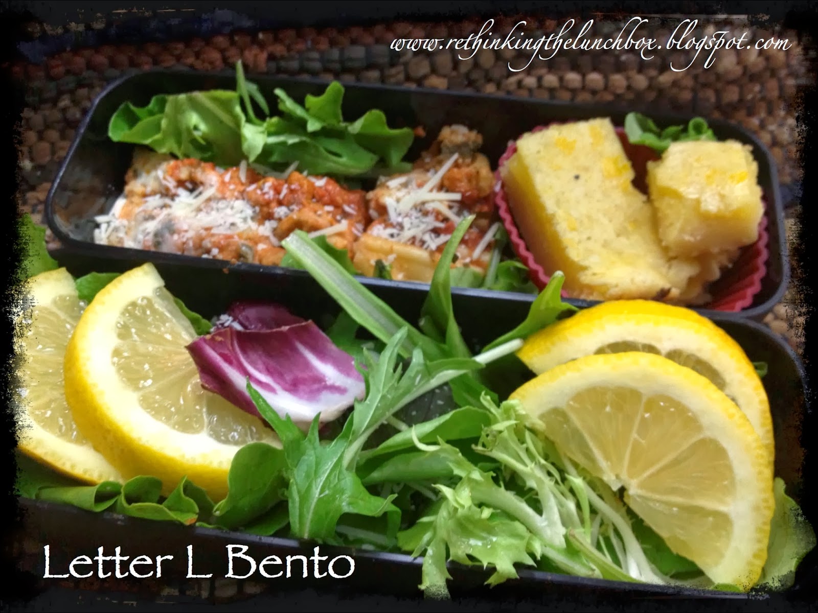 Rethinking the Lunch Box: Luscious, Lemony Letter 'L' Lunch