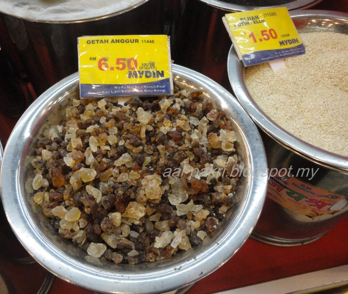 orangbukit: Ilmu dapur, belajar di Mydin