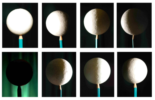 Earth Learning Idea: Visualising the phases of the Moon
