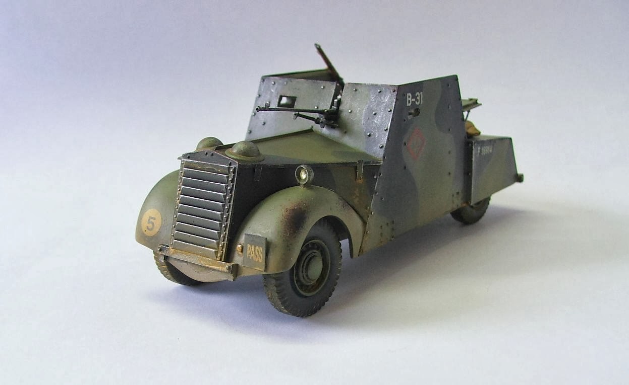 Panzerserra Bunker- Military Scale Models in 1/35 scale: Beaverette Mk ...