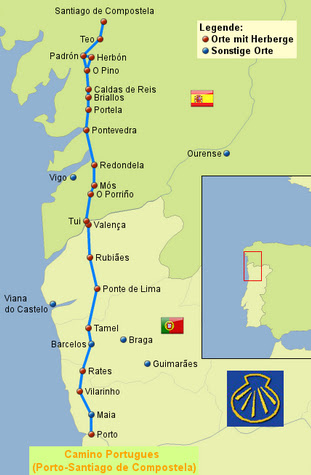 A Pilgrimage to Santiago de Compostela: The Camino Portugués