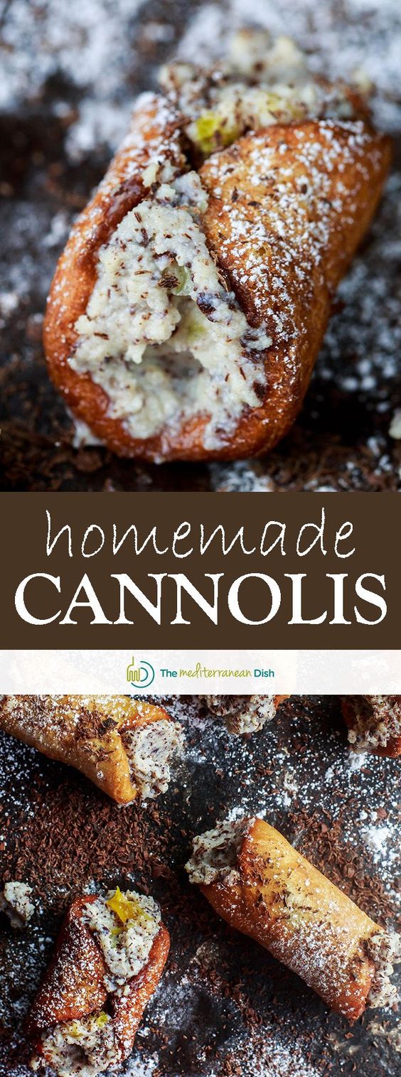 CANNOLI RECIPE (HOW TO MAKE CANNOLI SHELLS AND FILLING) - Harian 14
