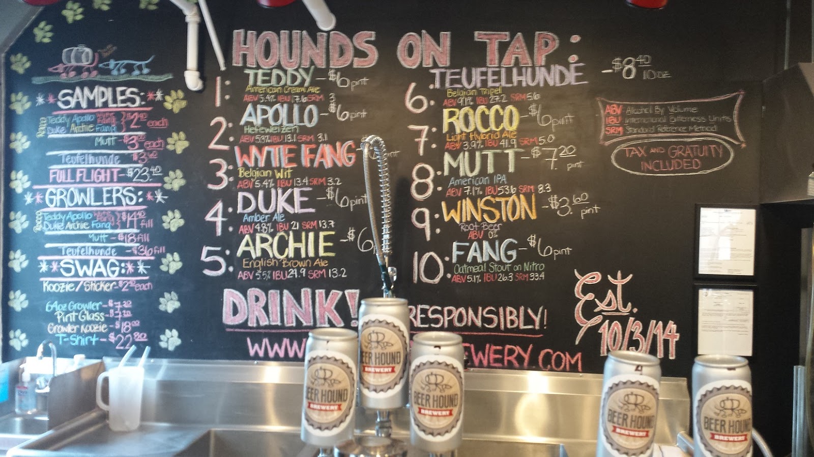 WineCompass: #VABreweryChallenge: Culpeper's Far Gohn Brewing Company ...