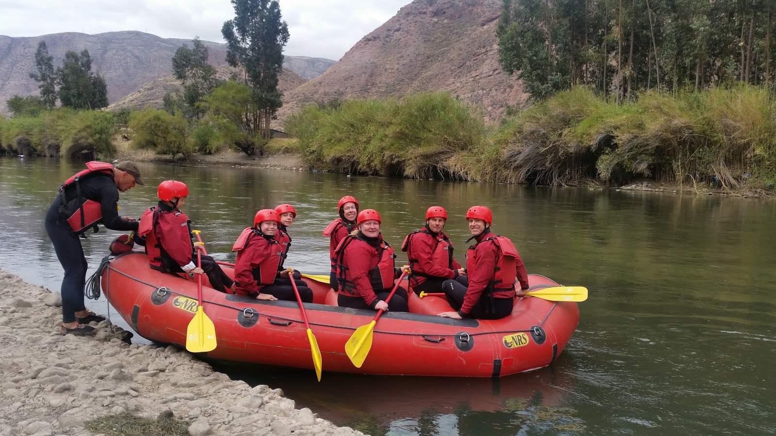 W B Family Blog: Peru Day 8-White Water Rafting in the Sacred Valley