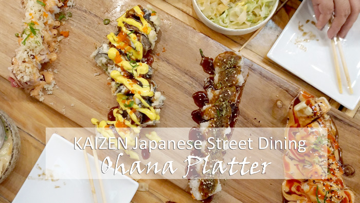 The Ohana Platter at Kaizen Davao - Woman Elan Vital | Davao Lifestyle ...