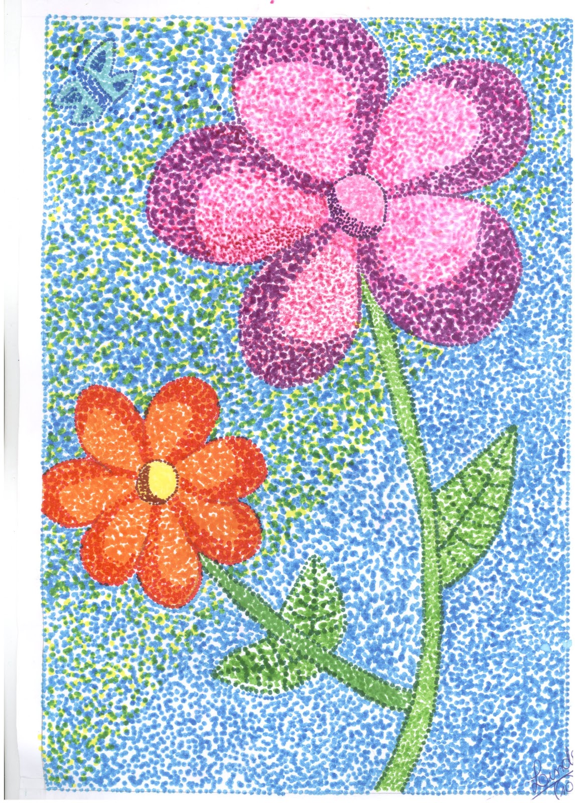 Educadores em conexão: Pontilhismo