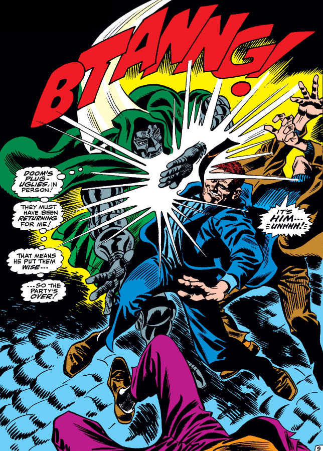 The Peerless Power of Comics!: Gene Colan's Dr. Doom: The Living Prison!