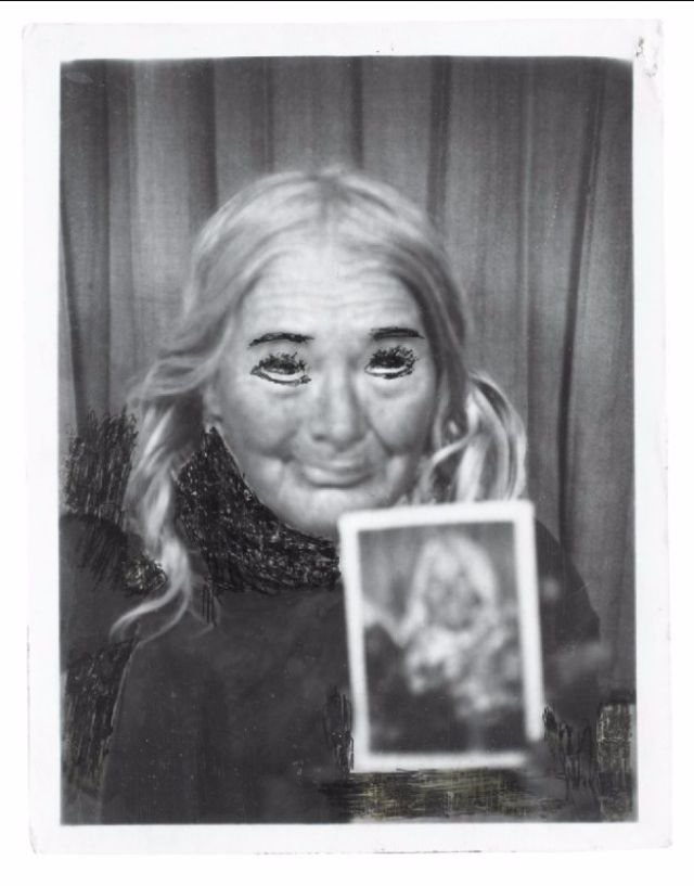 Fantastic Self-Portraits of Lee Godie, a Homeless Artist Who Turned Bus ...