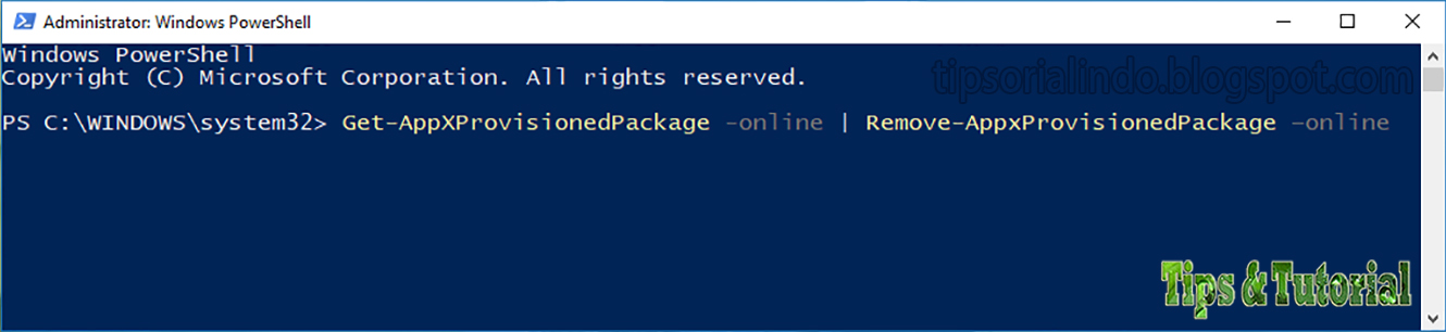 Cara Uninstal Aplikasi Bawaan di Windows 10/11 Menggunakan PowerShell ...