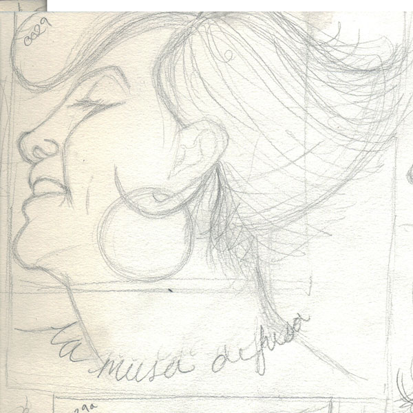 Kathryn Hockey OCA Learning Log: Commission: CD cover for Merche Corisco