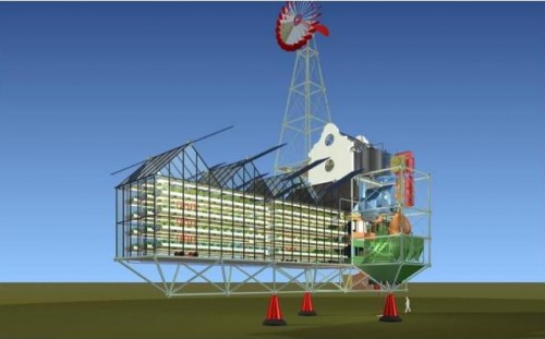 Futuristic Farm House Sustainable Technology Design | seatingmodel